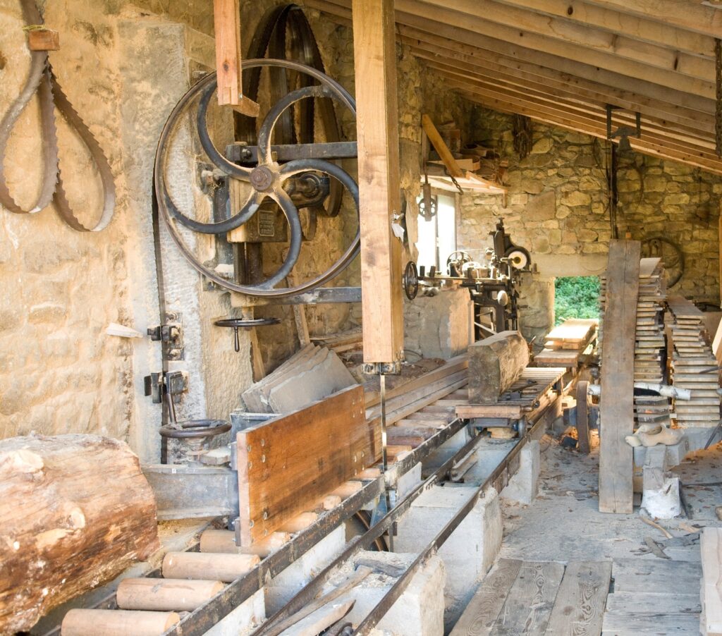 La scierie - Moulin des Massons